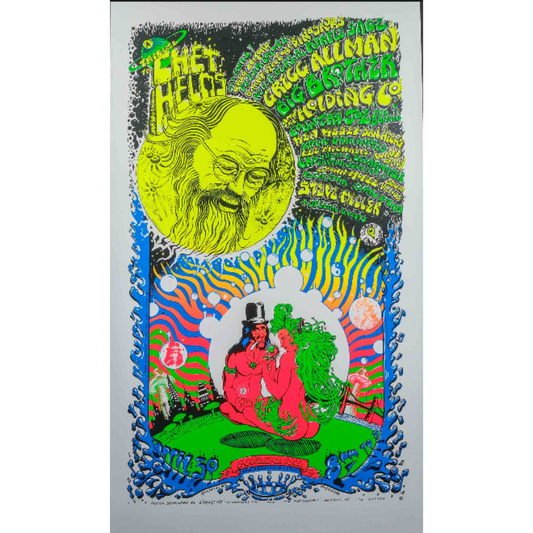 Chet Helms – Rare Dead Posters