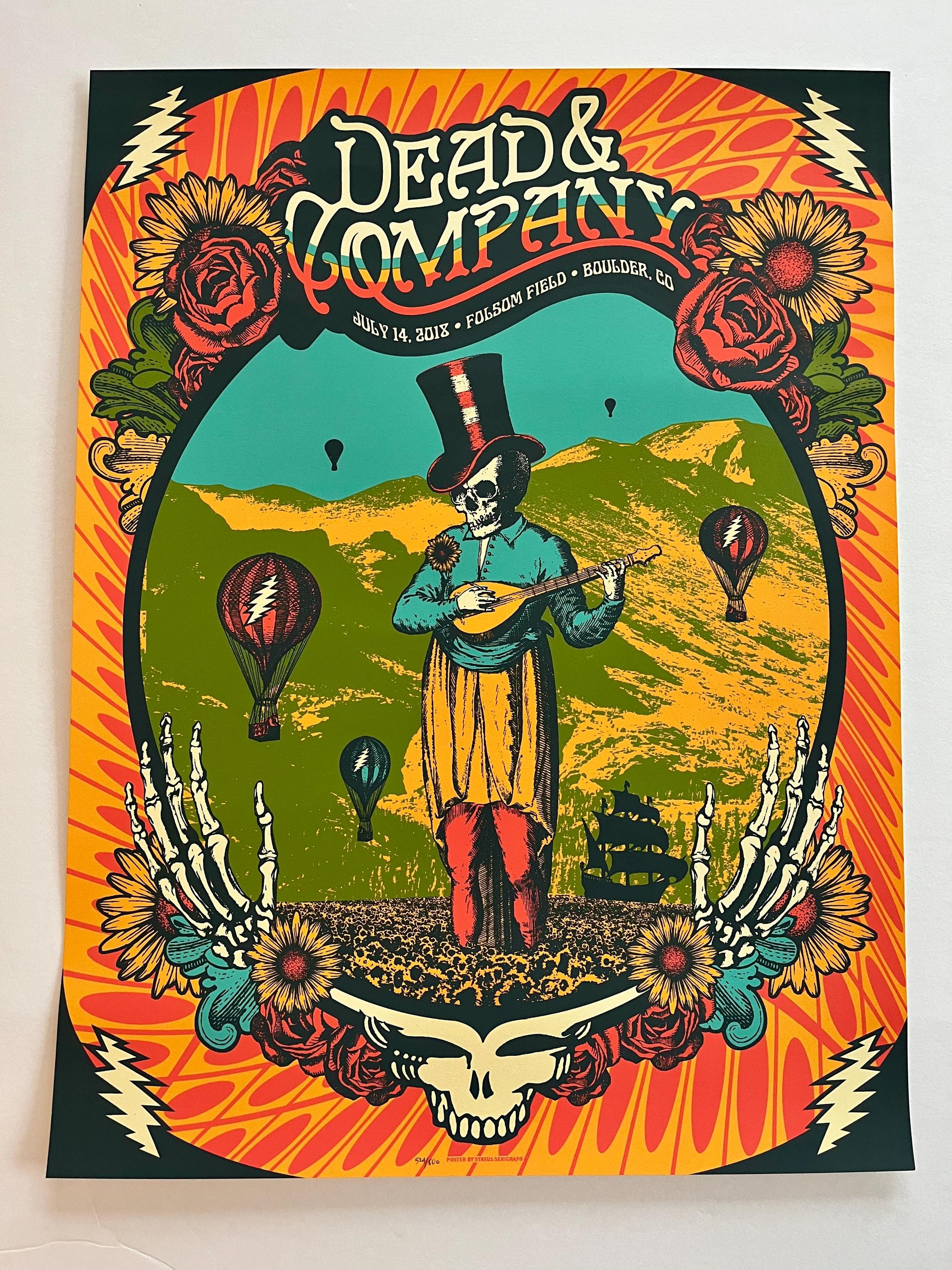 Dead & Company Folsom Field Boulder CO 2018 N2 Justin Helton – Rare ...