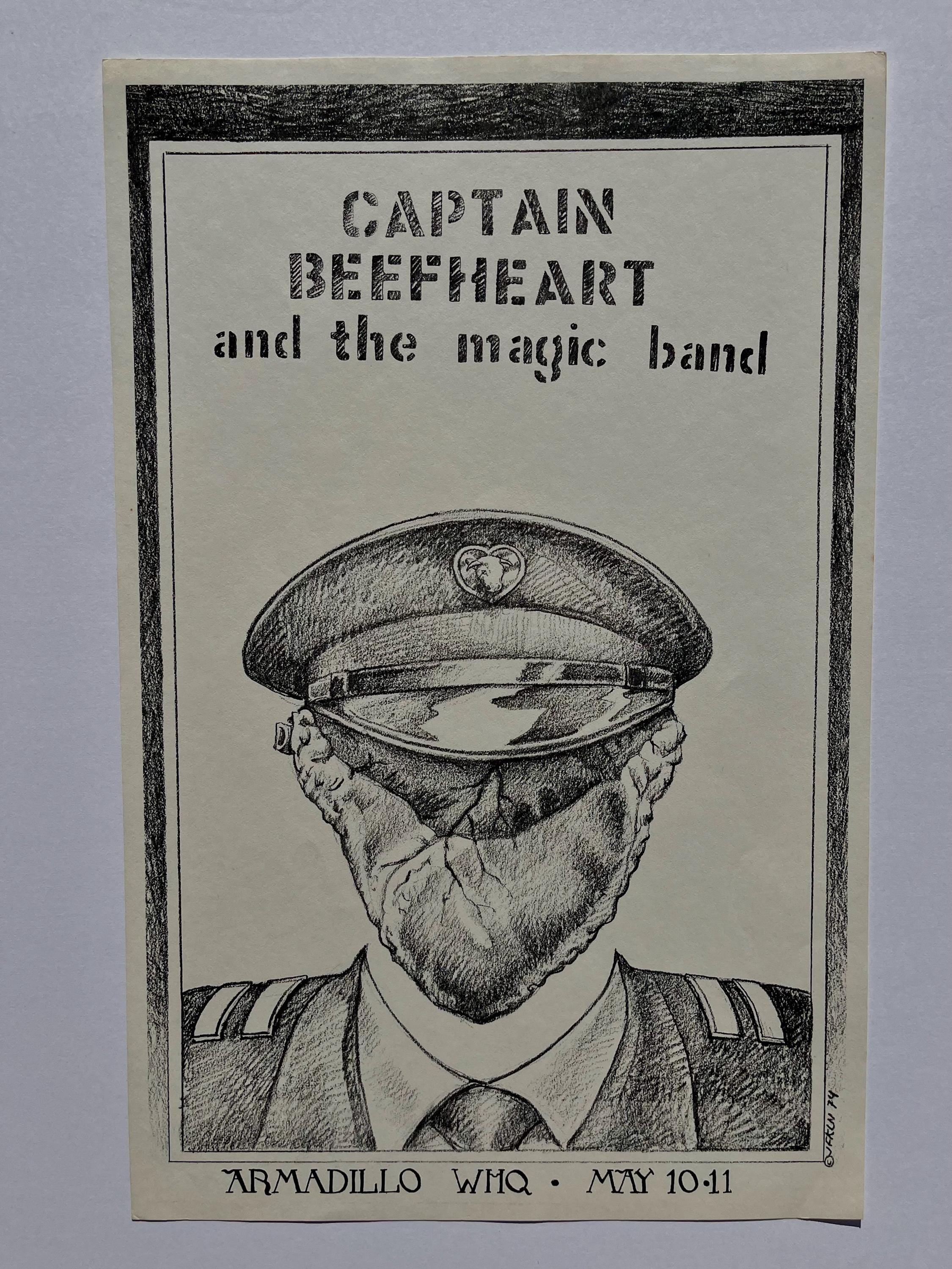 Captain Beefheart and The Magic Band 1980 Armadillo World Headquarters ...